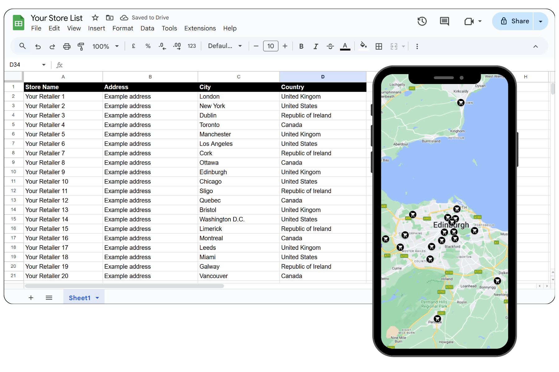 Near-Store Targeting - Increase sales through sampling